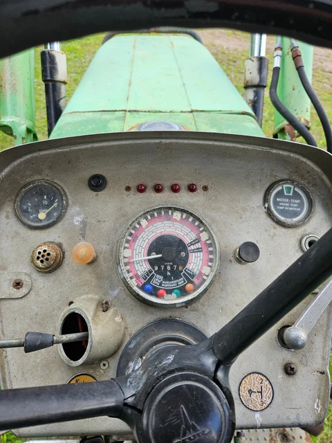 TRAKTOR, TRECKER, SCHLEPPER, Klöckner-Deutz D 6006 mit Frontlader Baas ...