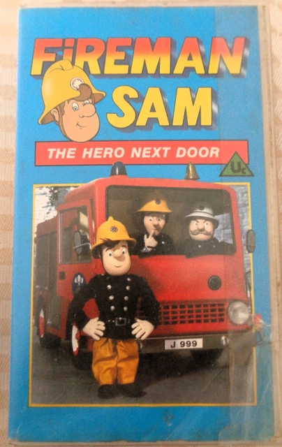 Fireman Sam Andthe Hero Next Door Vhs Video Tape £700 Picclick Uk