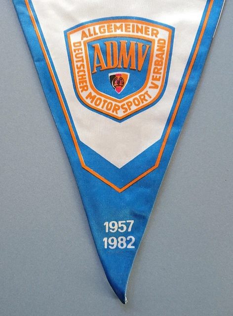 AGE PENNANT FLAG 25 Years General German Motor Sports Verband 1957-1982 ...