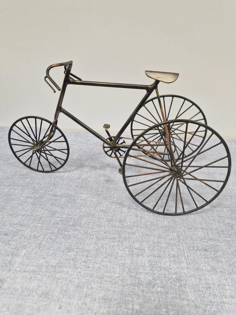 WIRE METAL VINTAGE Tricycle Sculpture By Tony Longhurst £24.00 ...