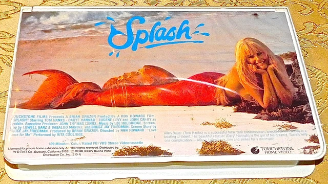 SPLASH (1984) SUPER RARE CLAMSHELL RELEASE VHS MOVIE TAPE DARYL HANNAH Tom Hanks $18.94 ...