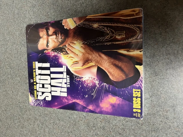 WWE THE SCOTT Hall Story Living on a Razor's Edge 3 Disc DVD Set ...