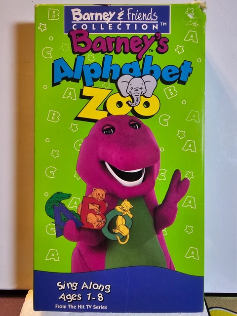BARNEY - BARNEYS Alphabet Zoo (VHS, 1994) £7.39 - PicClick UK
