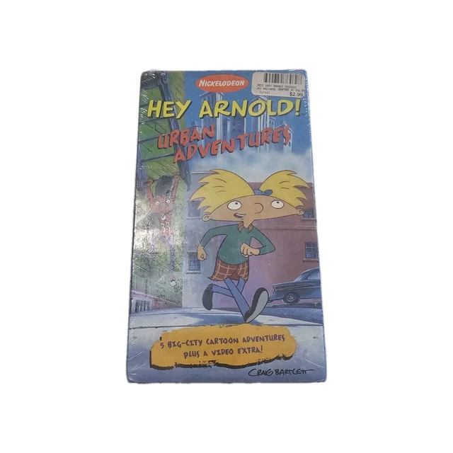 HEY ARNOLD - Urban Adventures (VHS, 1997) Nickelodeon 5 Episode Tape ...
