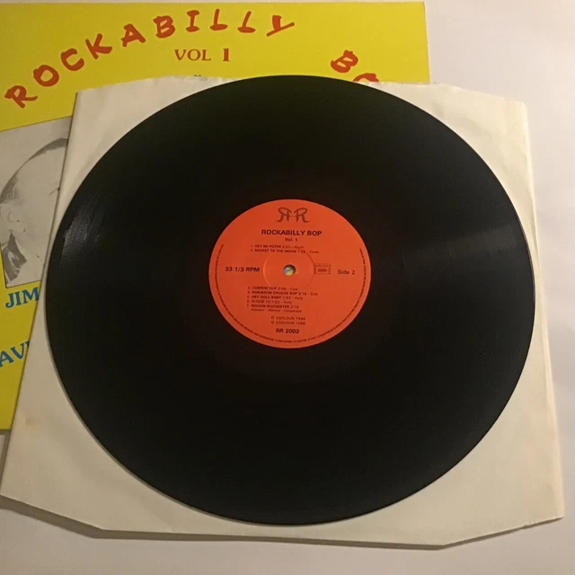 V.A.: ROCKABILLY BOP Vol. 1 Lp Jimmy Heap Curley Griffin Sonny Cole ...