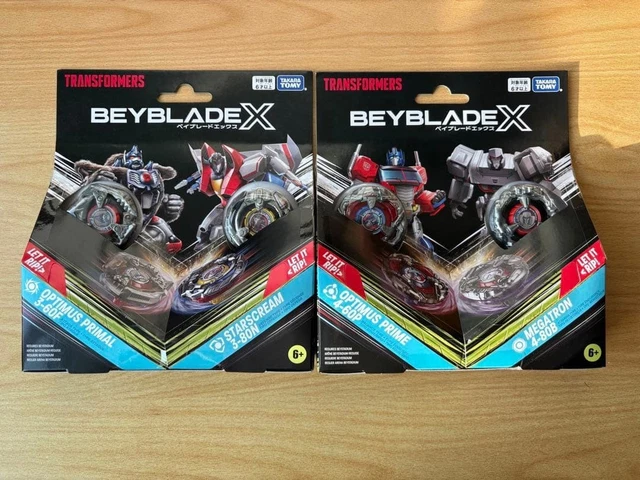 TRANSFORMERS BEYBLADE X Double Starter Set 2 Pack Unopened $201.51 ...