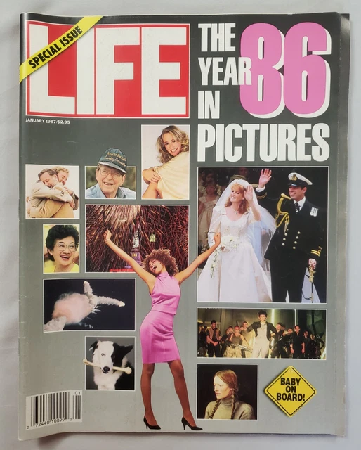 LIFE MAGAZINE SPECIAL Issue 1986 The Year in Pictures Jan 1987 Vol 10 #01 Reagan £8.87 - PicClick UK