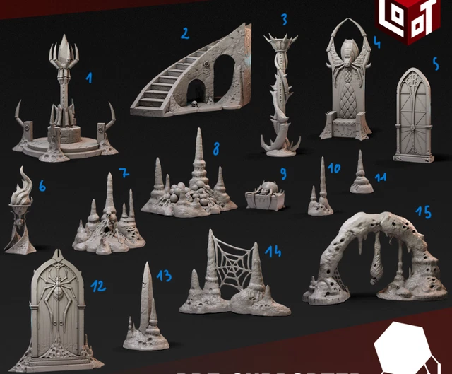 OBJECTS - EXPEDITION to the Underworld 3D Printed Miniature for D&D ...