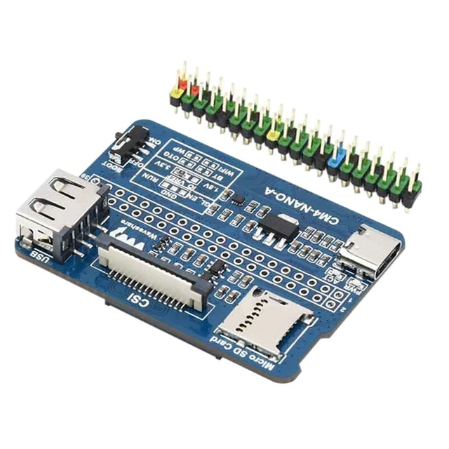 WAVESHARE FOR RASPBERRY Pi Compute Modules 4 Lite/EMMC CM4-NANO-A ...