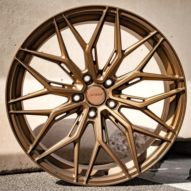 20& VW TRANSPORTER T6.1 Velocity VF8 Flow Formed Matt Bronze 8.5j 10j ...