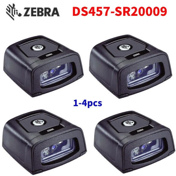 1-4PCS ZEBRA DS457-SR20009 1D/2D Fixed Mount Reader Barcode Scanner w ...