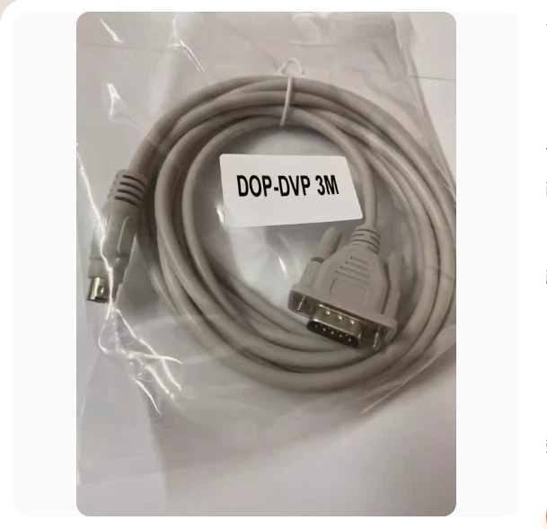 PLC COMMUNICATION CABLE DOP-DVP 3m/5m/10m Line For Delta Touch Screen ...