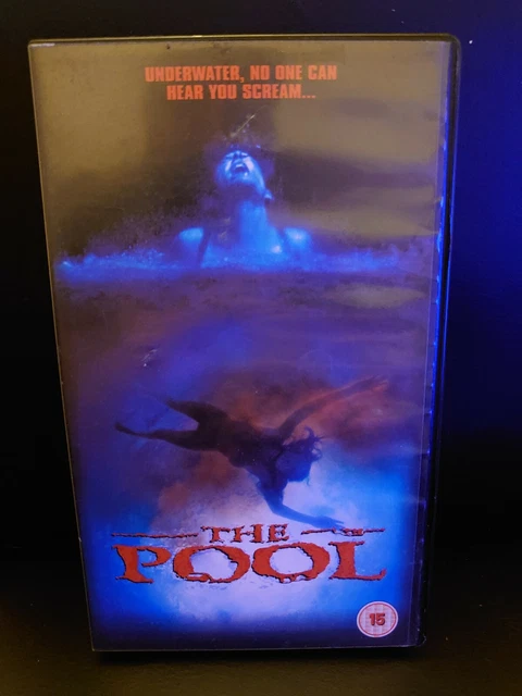THE POOL - Rare HORROR VHS - UNDERWATER NO ONE CAN HEAR YOU SCREAM £9. ...