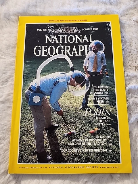 NATIONAL GEOGRAPHIC OCTOBER 1984 Magazine. Map Included $12.00 ...