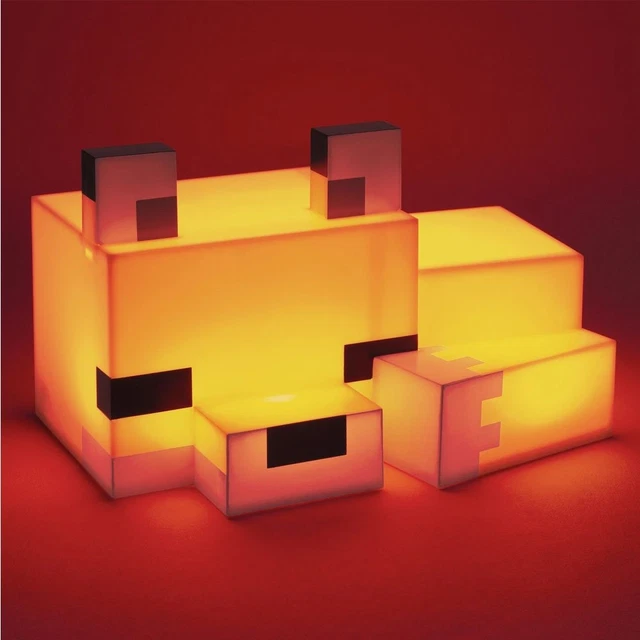 MINECRAFT FOX LIGHT Kids Bedroom Accessories Night Light £11.97 ...