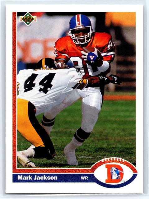 1991 UPPER DECK #382 Mark Jackson Football Denver Broncos EUR 1,98 ...