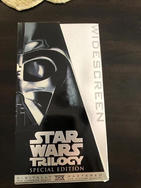STAR WARS TRILOGY 1997 Special Edition VHS Box Set; Widescreen, THX £18.07 - PicClick UK