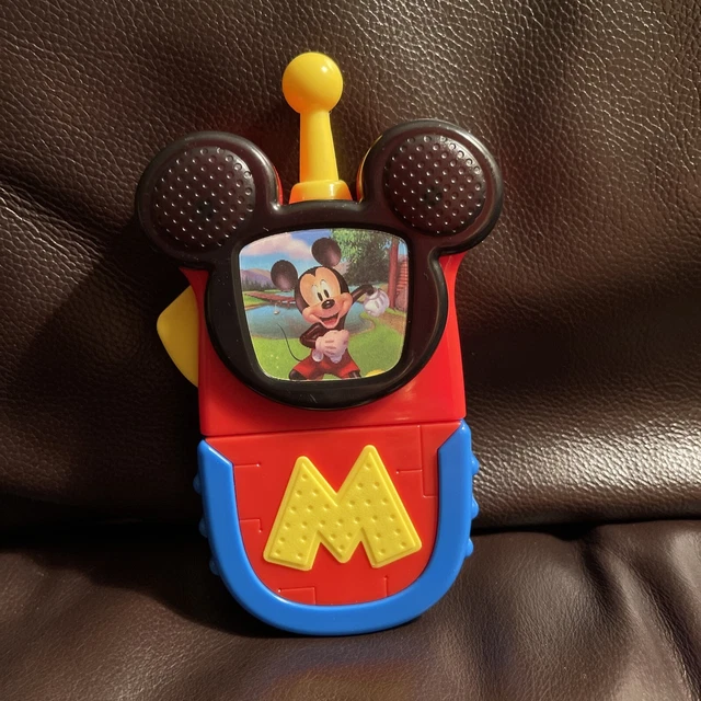 DISNEY JUNIOR MICKEY Mouse Funhouse Communicator Walky Talky Walkie ...