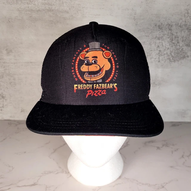 FIVE NIGHTS AT Freddy's Freddy Fazbears Pizza Logo Snapback Hat Youth ...