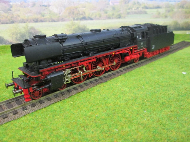FLEISCHMANN DB CLASS 01 4-6-2 Steam Loco Black/Red Livery Ho Scale £130 ...
