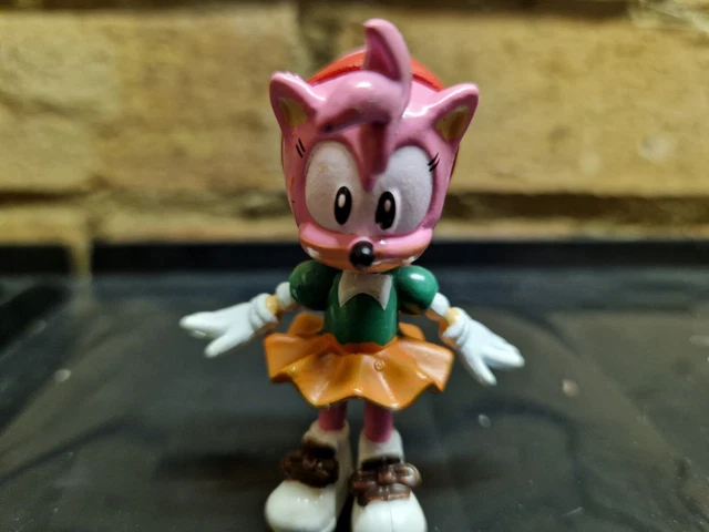 SONIC HEDGEHOG AMY rose sega action figure Pink With Skirt £1.99 ...
