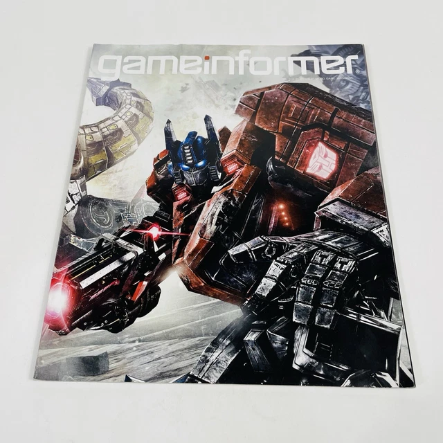 GAME INFORMER MAGAZINE Nov 2011 issue 223 Transformers Fall Of ...