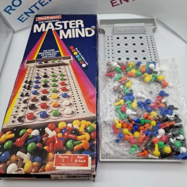 VINTAGE 1984 WADDINGTONS Original Master Mind Game - Complete & Boxed £ ...