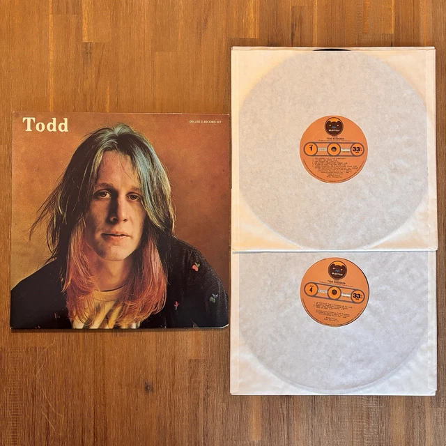 RARE VINTAGE TODD Rundgren Todd Album Vinyl Records BR 6952 - 1974 £9. ...