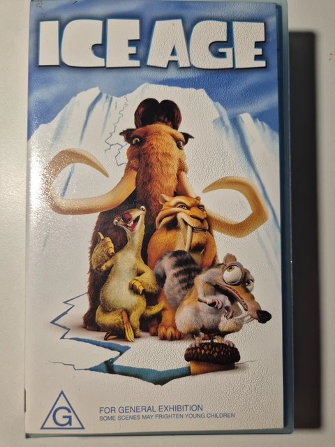 ICE AGE - 2002 Children's Kids VHS Movie Video Tape $10.00 - PicClick AU