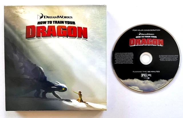 HOW TO TRAIN YOUR DRAGON promo DVD 2010 movie FYC deluxe box DreamWorks ...