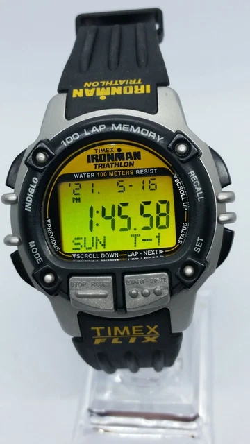 TIMEX IRONMAN JOCKO Willink Flix Triathlon Digital Watch EUR 311,29 ...
