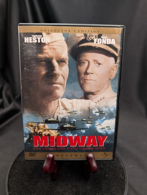 MIDWAY COLLECTOR'S EDITION DVD 1975 Charlton Heston Henry Fonda James ...