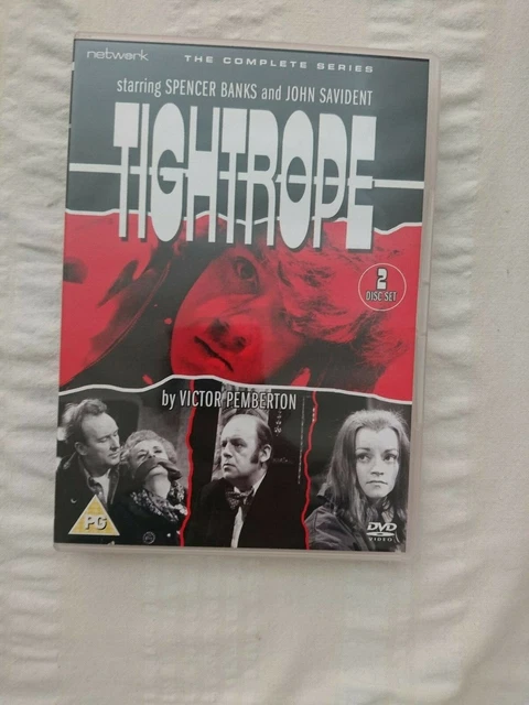 TIGHTROPE RARE COMPLETE series1972 British espionage tv drama uk 2 dvd ...
