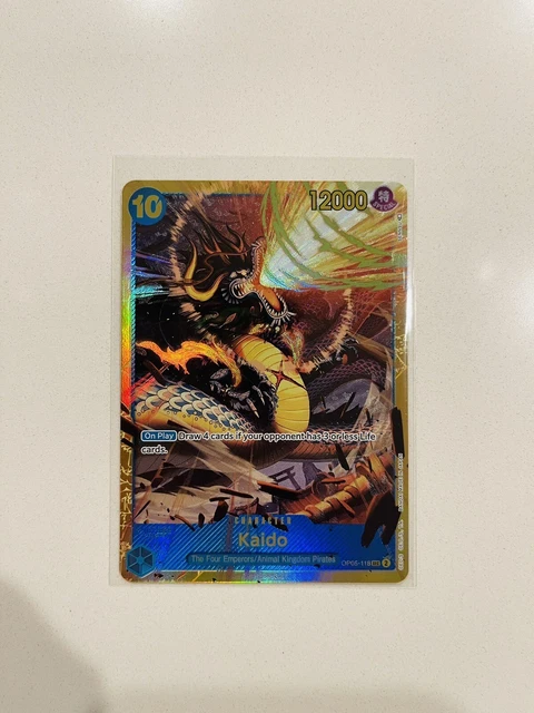 ONE PIECE AWAKENING of the New Era Kaido SEC OP05-118 anglais comme neuf dans sa boîte EUR 14,34 ...