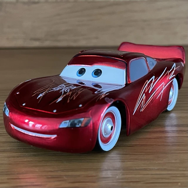DISNEY PIXAR CARS, Pinstripe Lightning McQueen, 1:43 Diecast, Disney ...