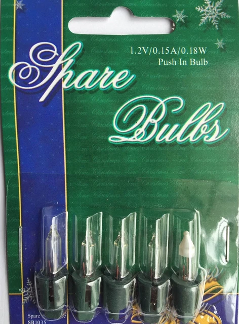 Fairy Light Replacement Bulbs Push In Christmas Concepts® Pack Of 4 ...