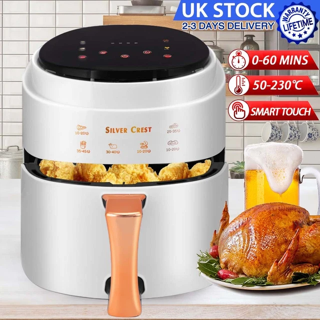 AIR FRYER 8L Electric Oven Roaster Preheat Oil Free Healthy Food Frying ...