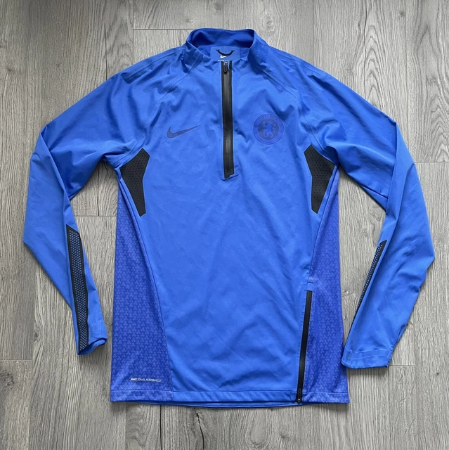 CHELSEA PLAYER ISSUE Elite Nike Zonal AeroShield Training Drill Top ...