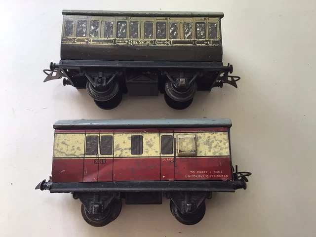 TWO HORNBY O Gauge No 1 Coaches £5.92 - PicClick UK