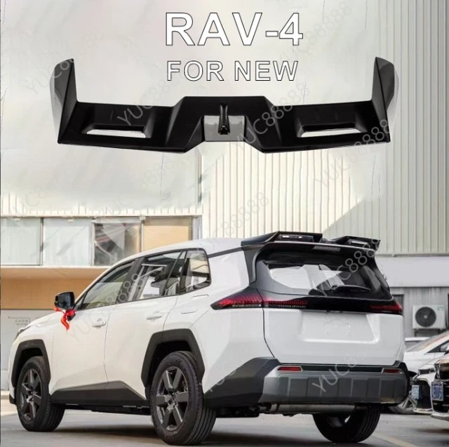ABS GLOSS BLACK Rear Spoiler For 2026+ Toyota RAV4 Trunk-Specific Lip ...