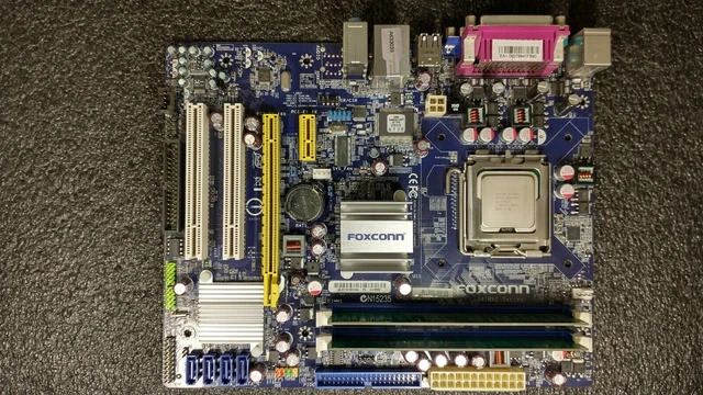 FOXCONN G41MXE SOCKET 775 MATX motherboard + Pentium Dual E5800 3.2GHz ...