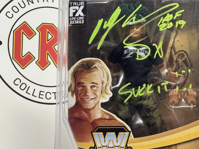MATTEL WWE ELITE Legends Series 12 Billy Gunn dédicacé avec protection ...