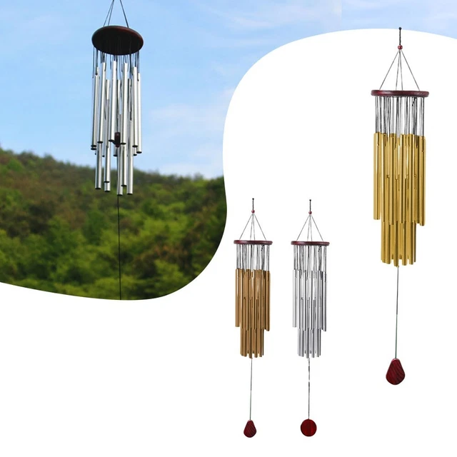 CARILLONS DE VENT anciens en cuivre pour mélodies sereines en bois ...