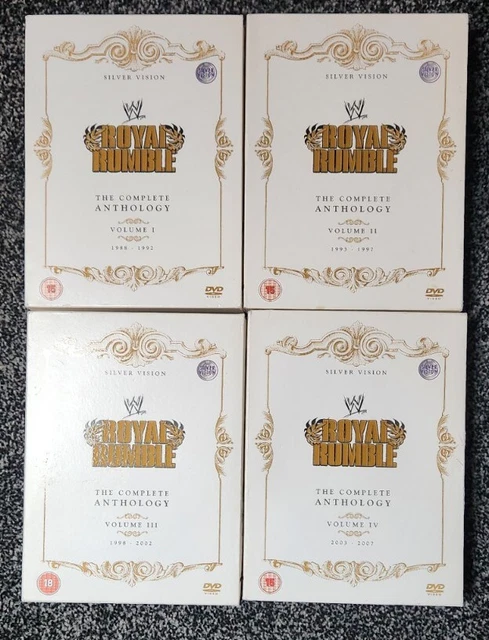 ROYAL RUMBLE-THE COMPLETE Anthology Dvd. 1988-2007 £300.00 - PicClick UK