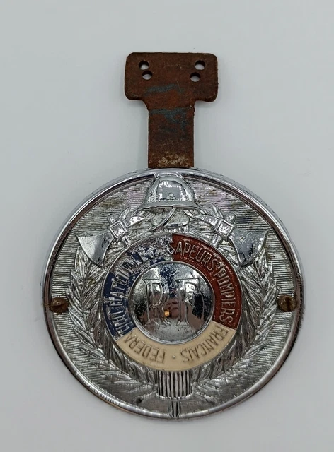 PLAQUE DE CAMION Fédération nationale Sapeurs pompiers français EUR 30 ...