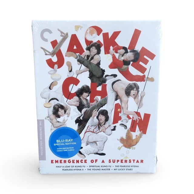 CRITERION COLLECTION JACKIE CHAN : EMERGENCE OF A SUPERSTAR Blu-ray Box ...