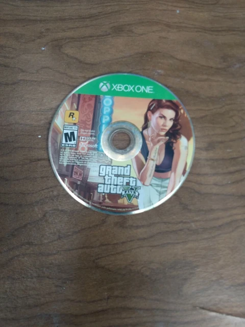 GRAND THEFT AUTO V GTA5 GTA 5 DISC ONLY (Microsoft Xbox One, 2014) EUR ...