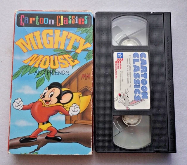 CARTOON CLASSICS MIGHTY Mouse & Friends Animated VHS - TESTED £2.63 ...