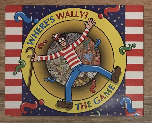 VINTAGE RARE WHERE'S Wally The Board Game 1996 100% Complete With Doll ...