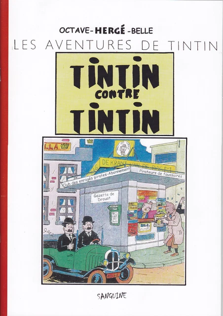 PARODIE PASTICHE Tintin Contre Tintin EUR 35,00 - PicClick FR